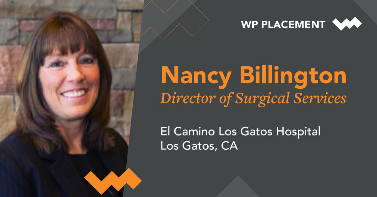 New Placement - Director of Surgical Services